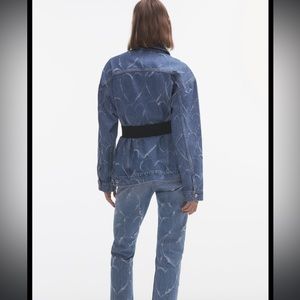 Zara | Jackets & Coats | Zara Trf Heart Denim Jacket | Poshmark